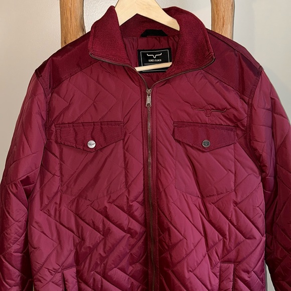 Kimes Ranch | Jackets & Coats | Nwot Kimes Ranch Maroon Quilted ...